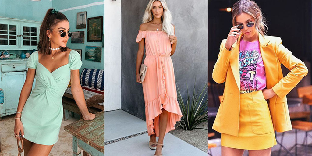 Conheça as 5 cores eleitas como tendência para a moda 2020